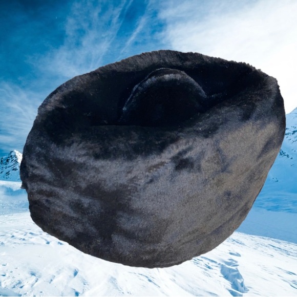 Accessories | Vintage Russian Canada Quilt Lined Fur Cossack Trapper ...